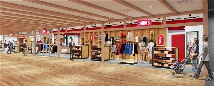CHUMS (チャムス）東京ソラマチ店 3月 31日（金）オープン！ | CHUMS(チャムス)|アウトドアファッション公式通販